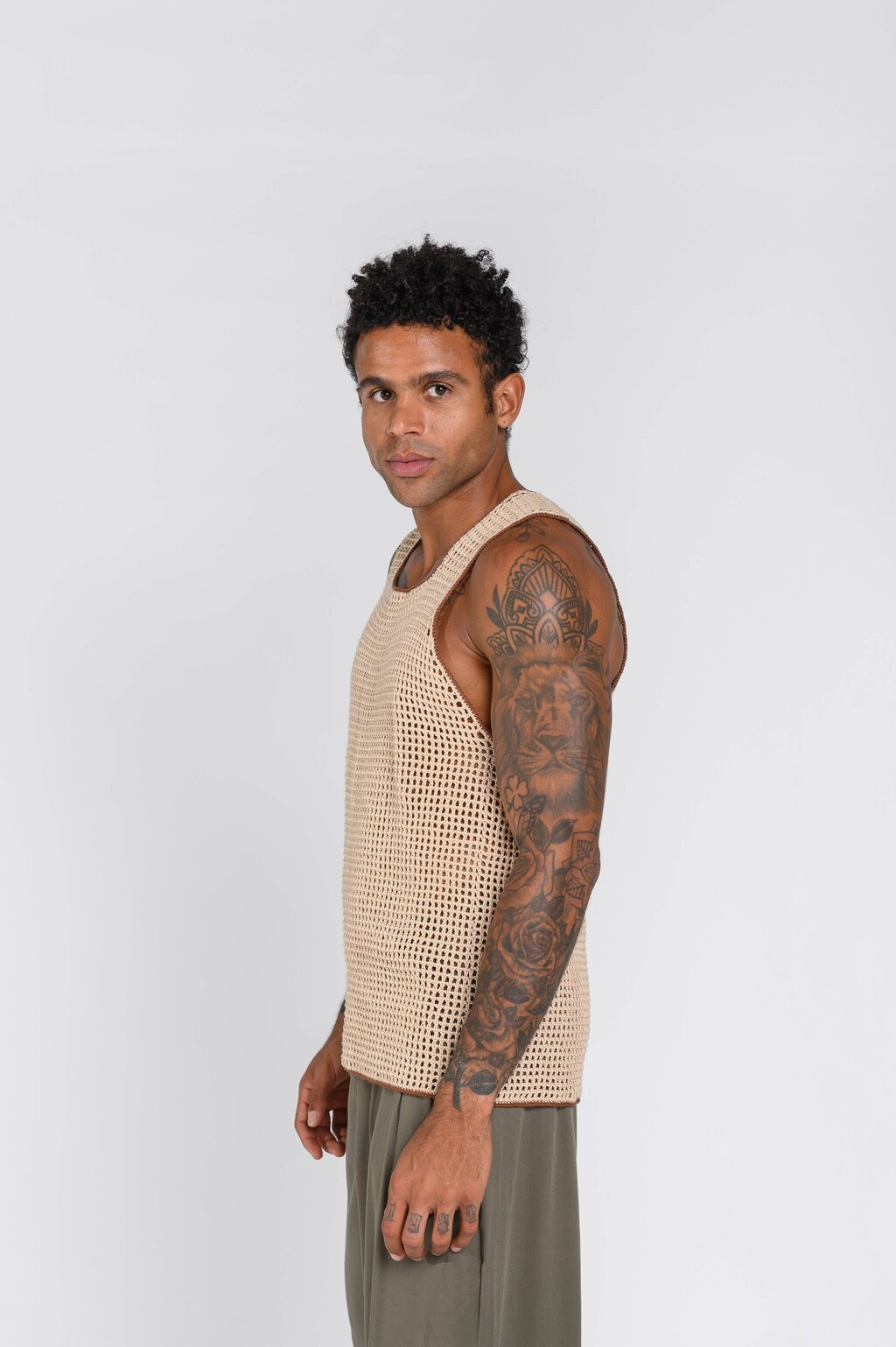 Regata Crua basic - Comprar em Atelie Mão de Mãe