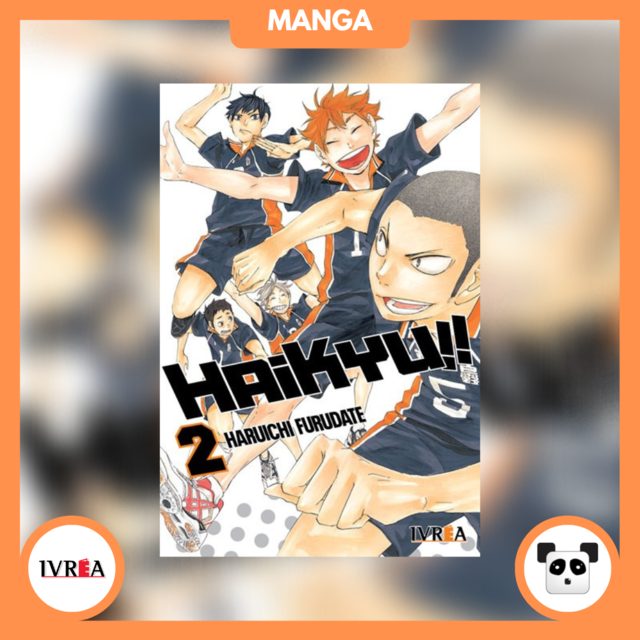 IVREA EDITORIAL MANGA HAIKYUU! VOL. 02 - PANDAPOP