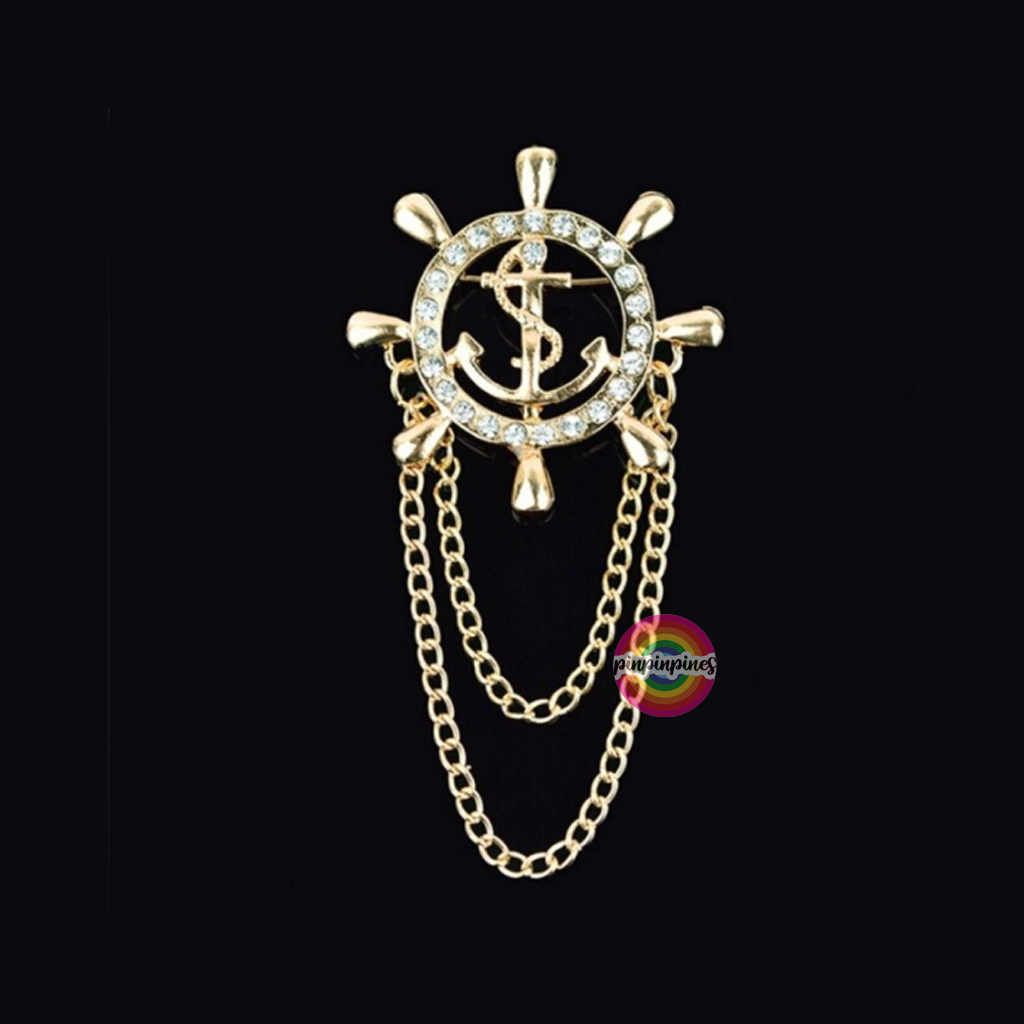 Broche con cadena, precio