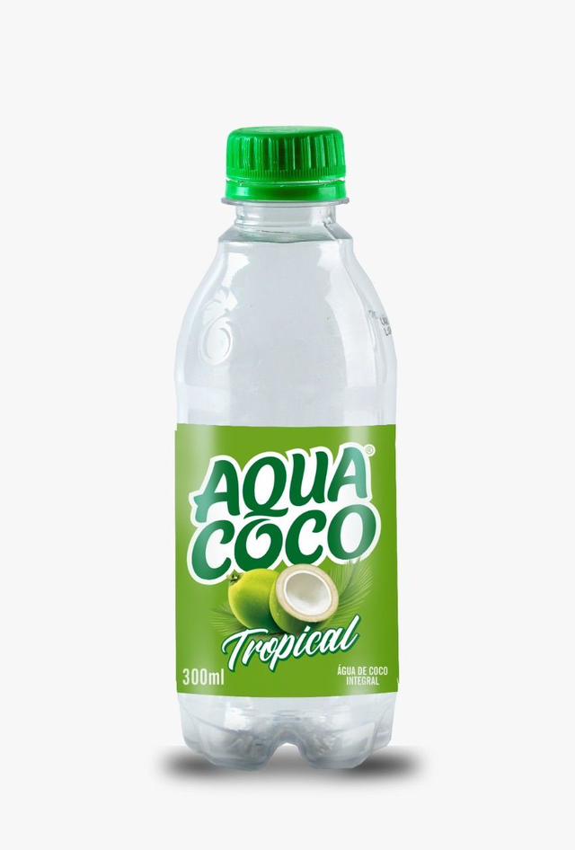 ÁGUA DE COCO GARRAFA (SP) 300 ML -PCT/12 - Aquacoco
