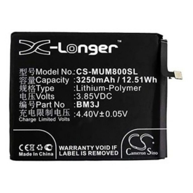BATERIA XIAOMI BM3J MI 8 LITE 3250 MAH CAMERON SINO CS-MUM800SL