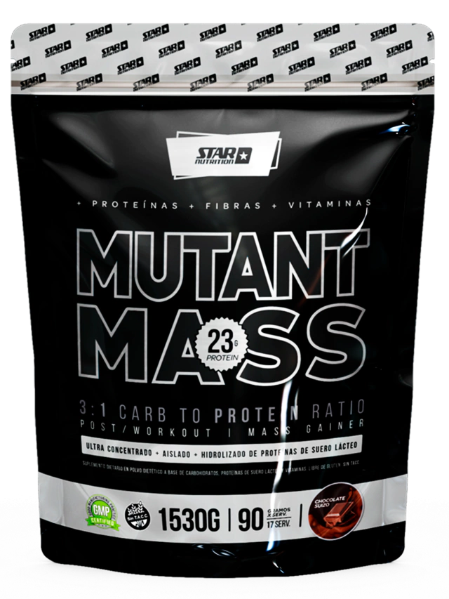 MUTANT MASS 1530 GRS - CHOCOLATE SUIZO - ADN NUTRITION