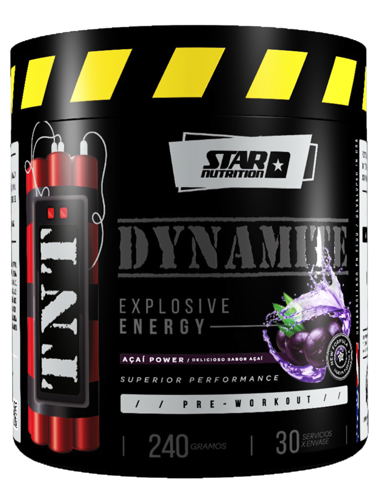 TNT DYNAMITE 240 GRS - AÇAÍ POWER - ADN NUTRITION