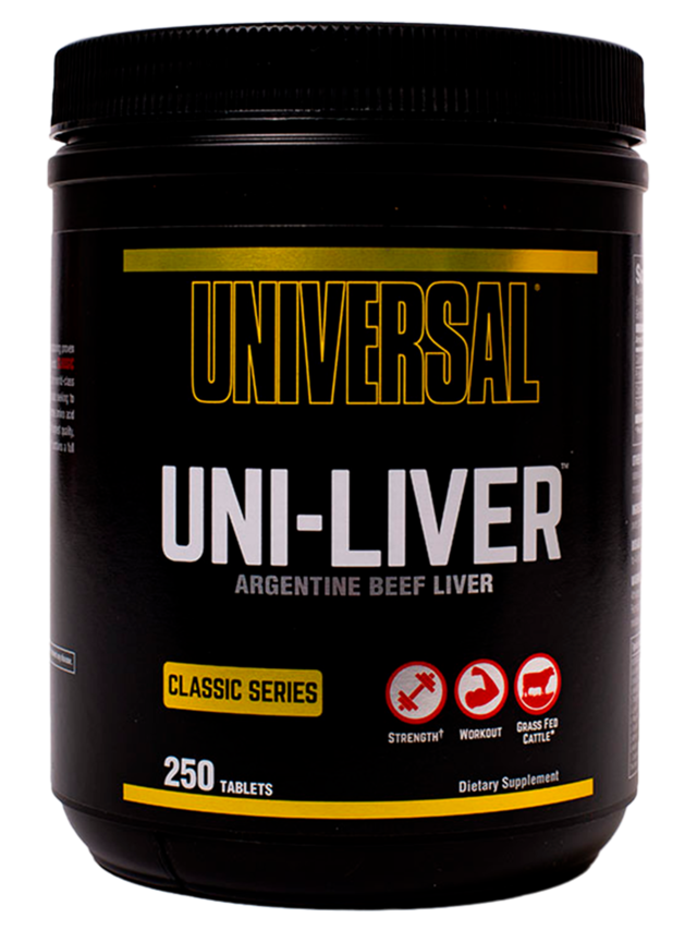 UNI-LIVER 250 TABLETS - BEEF LIVER AMINOACIDS