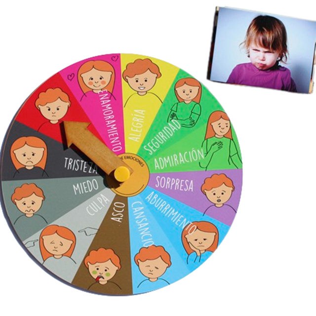 Ruleta De Emociones Autismo Tea Tgd Mys - Accesibble