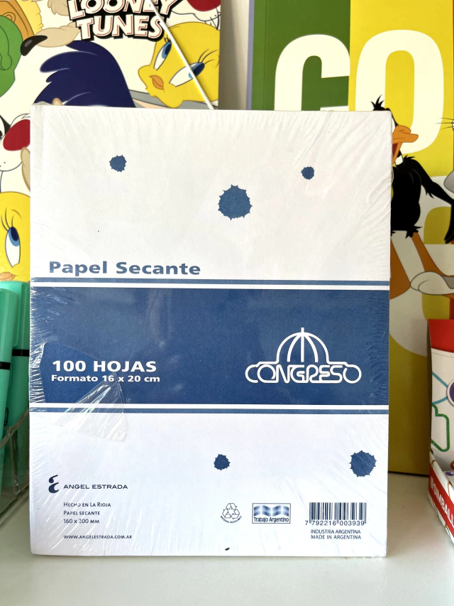 Papel Secante Congreso 16 x 20