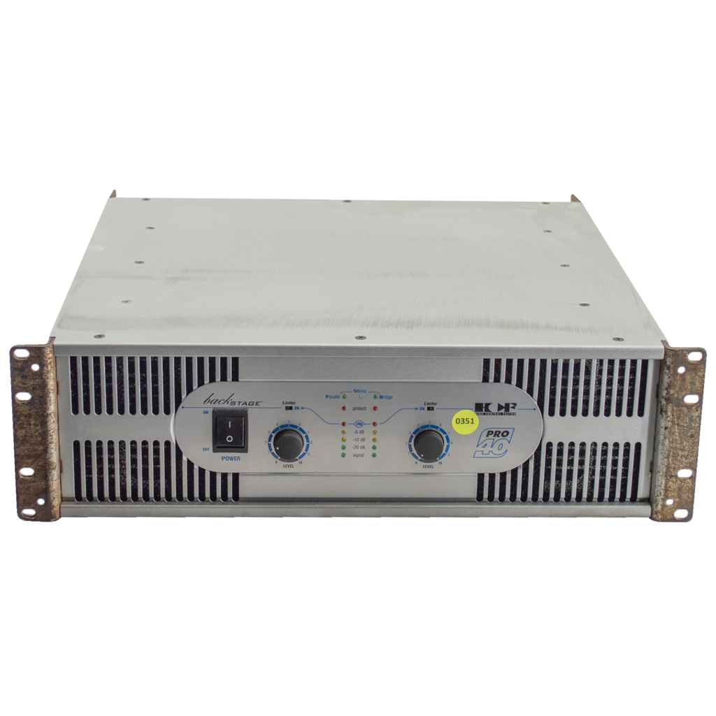 HCF-PRO-40 Amplificador de 4000w (0351) - Sensey Outlet