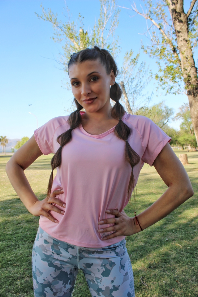 REMERA DRI-FIT ROSA PASTEL - SporTif Mayorista