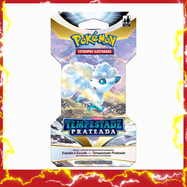 Blister Unitário Pokémon Espada Escudo 12 Tempestade Prateada