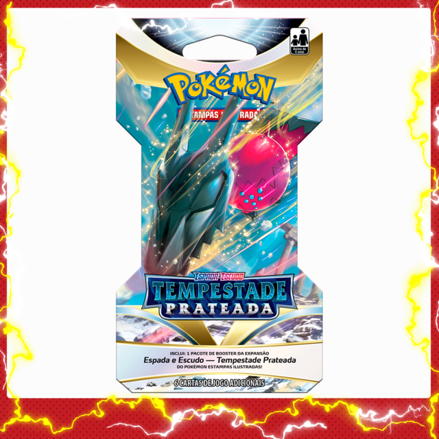 Blister Unitário Pokémon Espada Escudo 12 Tempestade Prateada