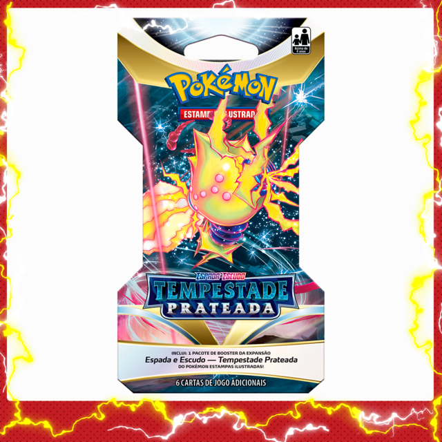 Blister Unitário Pokémon Espada Escudo 12 Tempestade Prateada