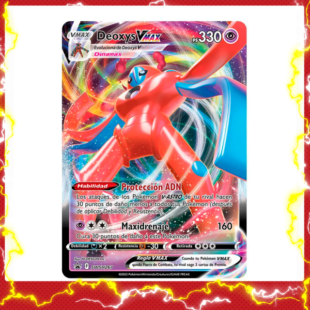 Box Pokémon Deoxys VMax e VAstro Original Lacrada Nova