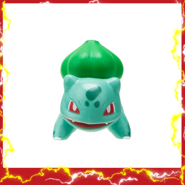 Kit Evoluções Pokémon - Venusaur, Ivysaur e Bulbasaur