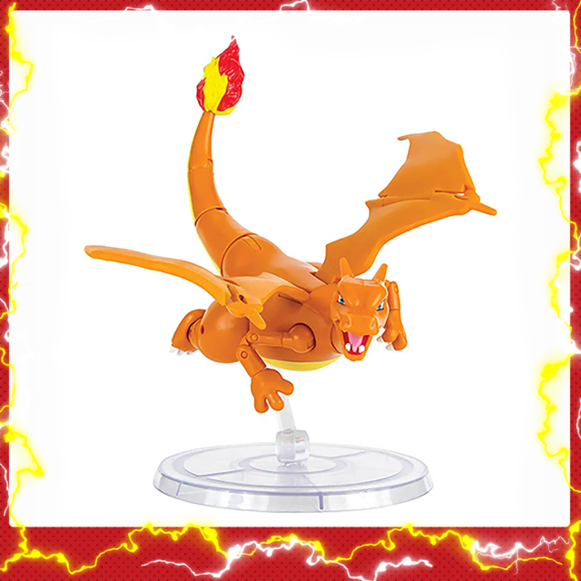 Boneco Pokémon Charizard Articulado de 15 cm - Sunny Select
