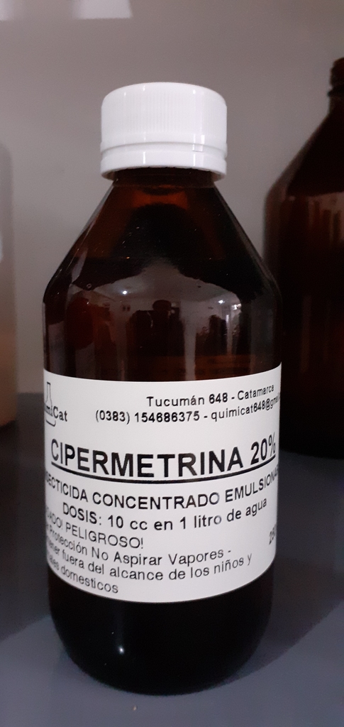 CIPERMETRINA 20% PROTEGINAL (1+100) X 100 CC - QuimiCat