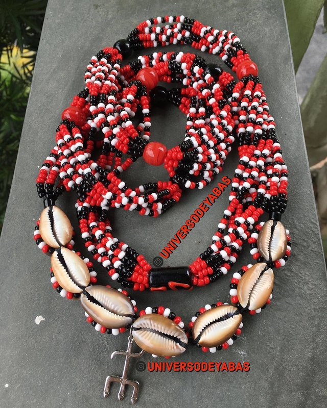 BRAJÁ LUXO EXÚ 7 FIOS O SENHOR DOS MISTÉRIOS.