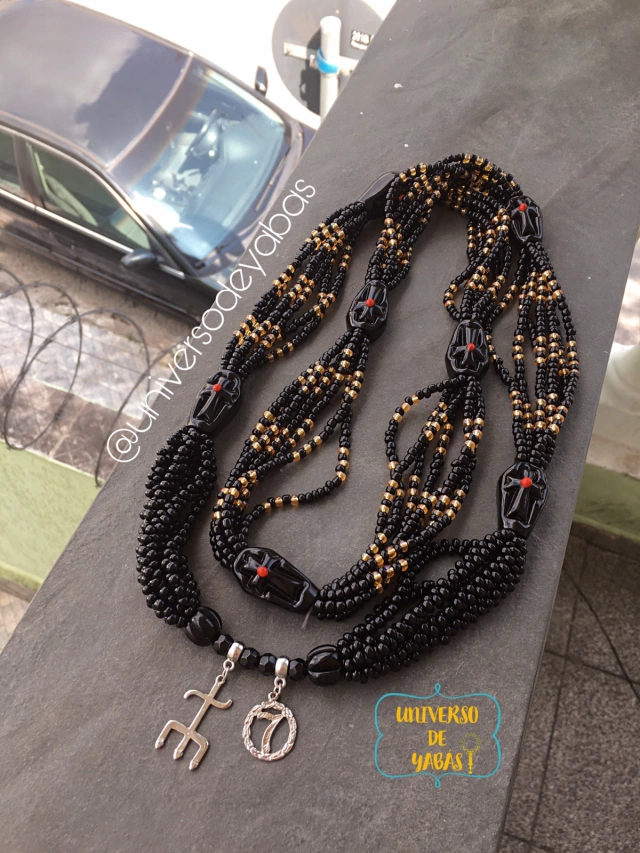 Brajá Exu com firmas de caixão - UNIVERSO DE YABAS