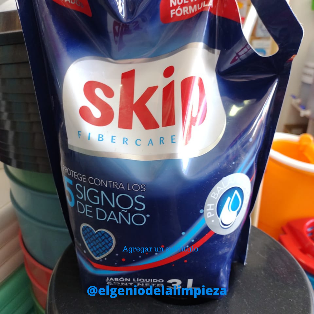 Jabon liquido Skip 3 lts doy pack