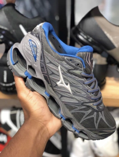 Mizuno Prophecy Pro 7 Camaleão Cinza C/Azul