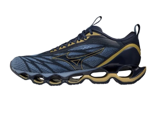 Mizuno Wave Prophecy Pro 11 Azul/Dourado