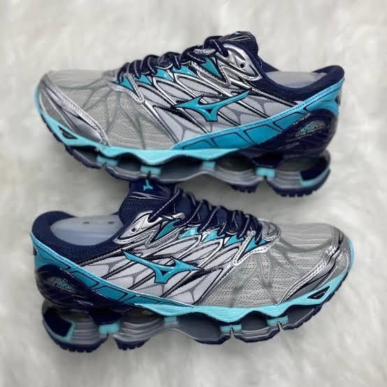 Mizuno Prophecy Pro 7 Cinza C/Azul Bebe