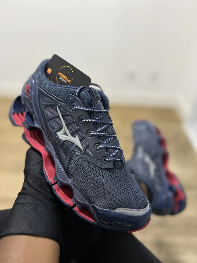 Mizuno Pro 9 Azul Escuro/Verm - Mandella Shoes