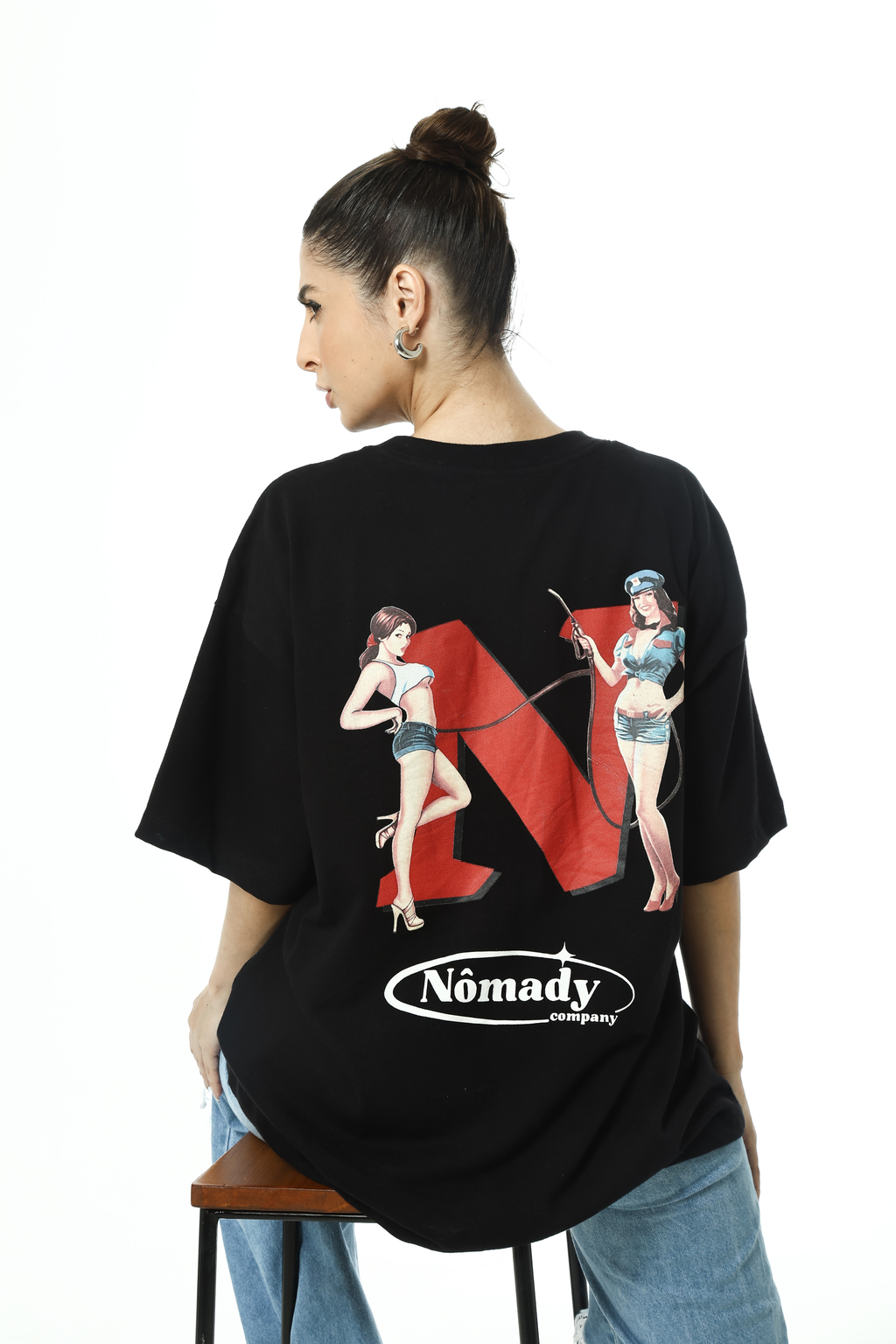 Camiseta Gas Station Preta - Comprar em Nômady Company