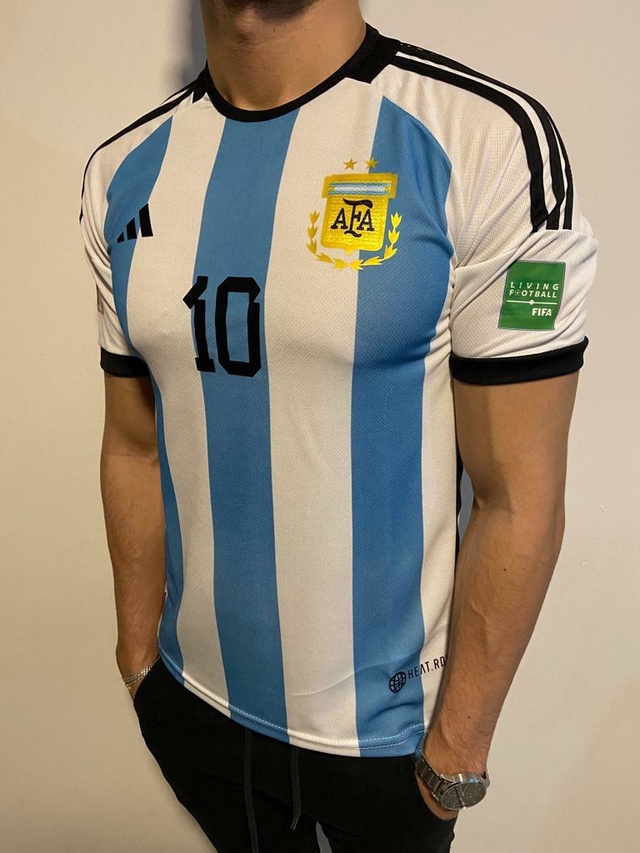 Camiseta Titular Selección AFA Messi - Outfit Cba