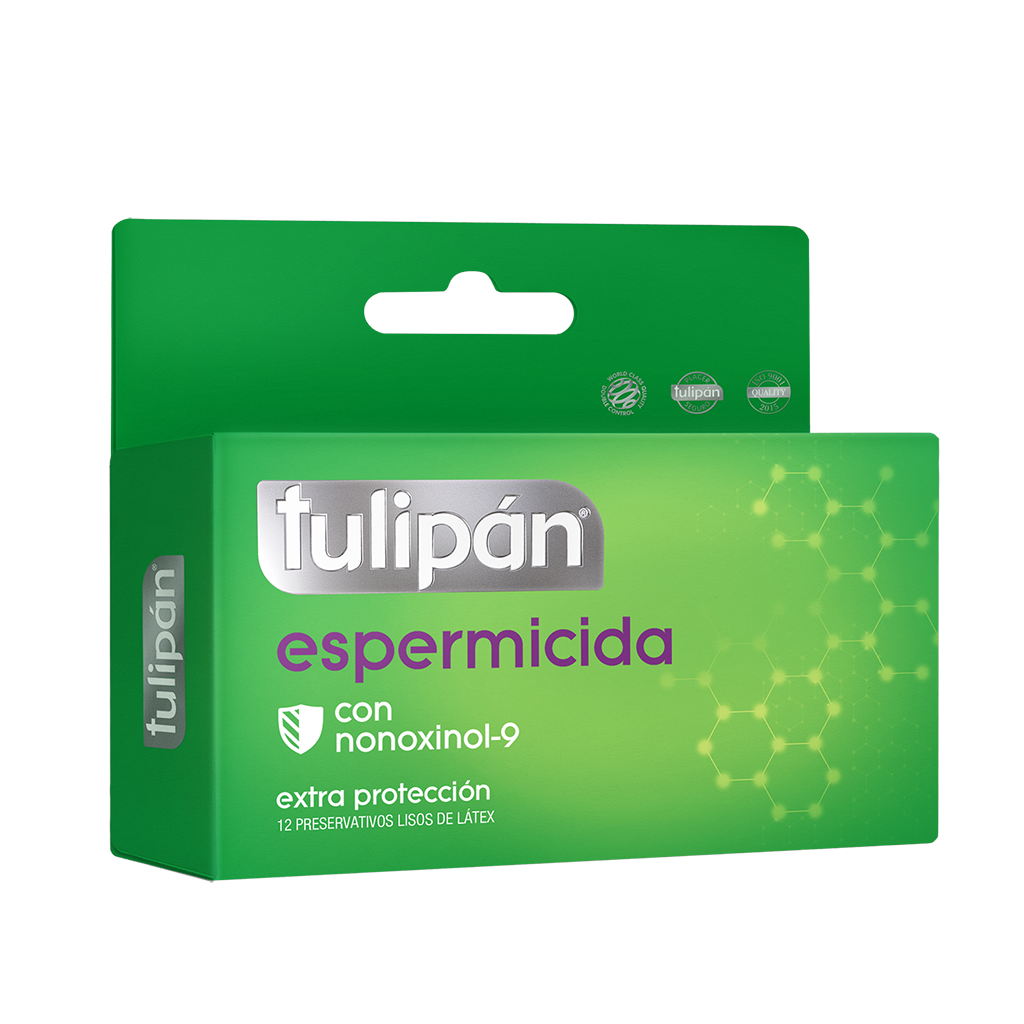Preservativo Tulipán Espermicida x 12 un. - Tulipan