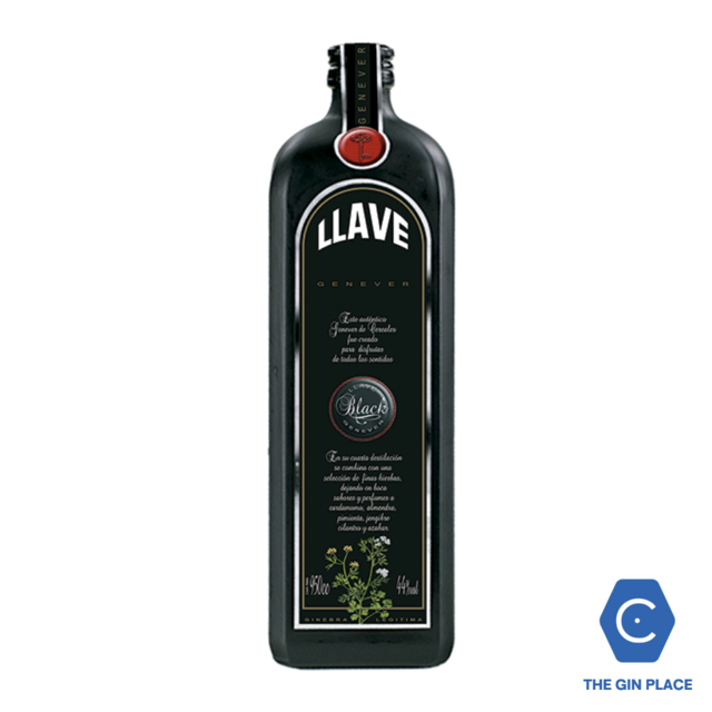 Llave Black London Dry Gin 700 cc - The Gin Place