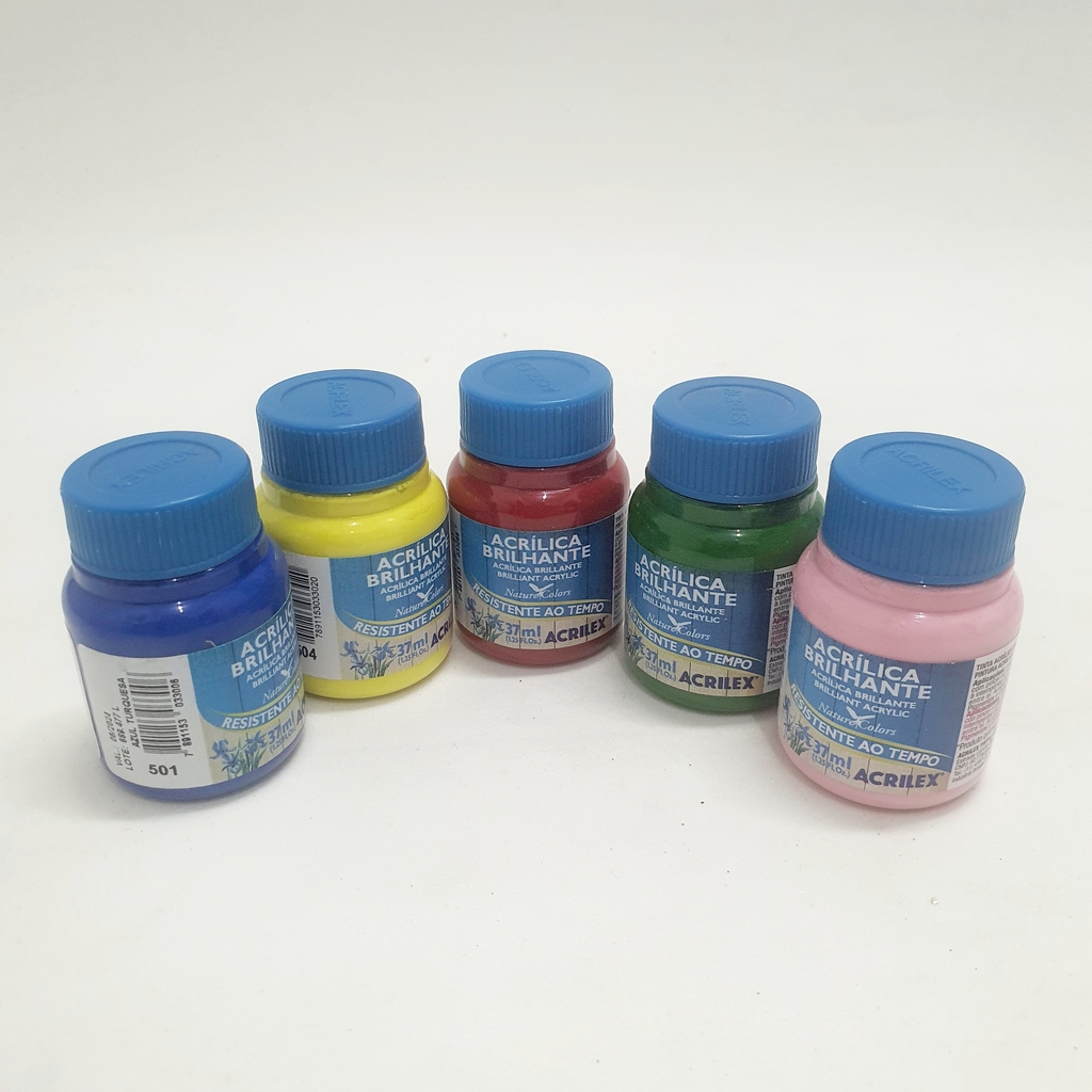 Tinta Acrílica Brilhante Acrilex Violeta - 37 ml