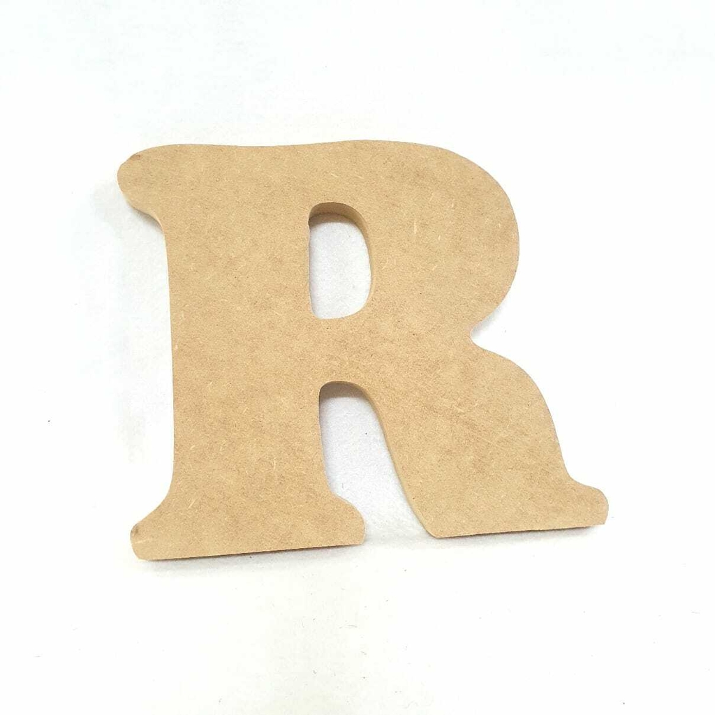 Letra de MDF 10 cm (espessura de 15 mm)