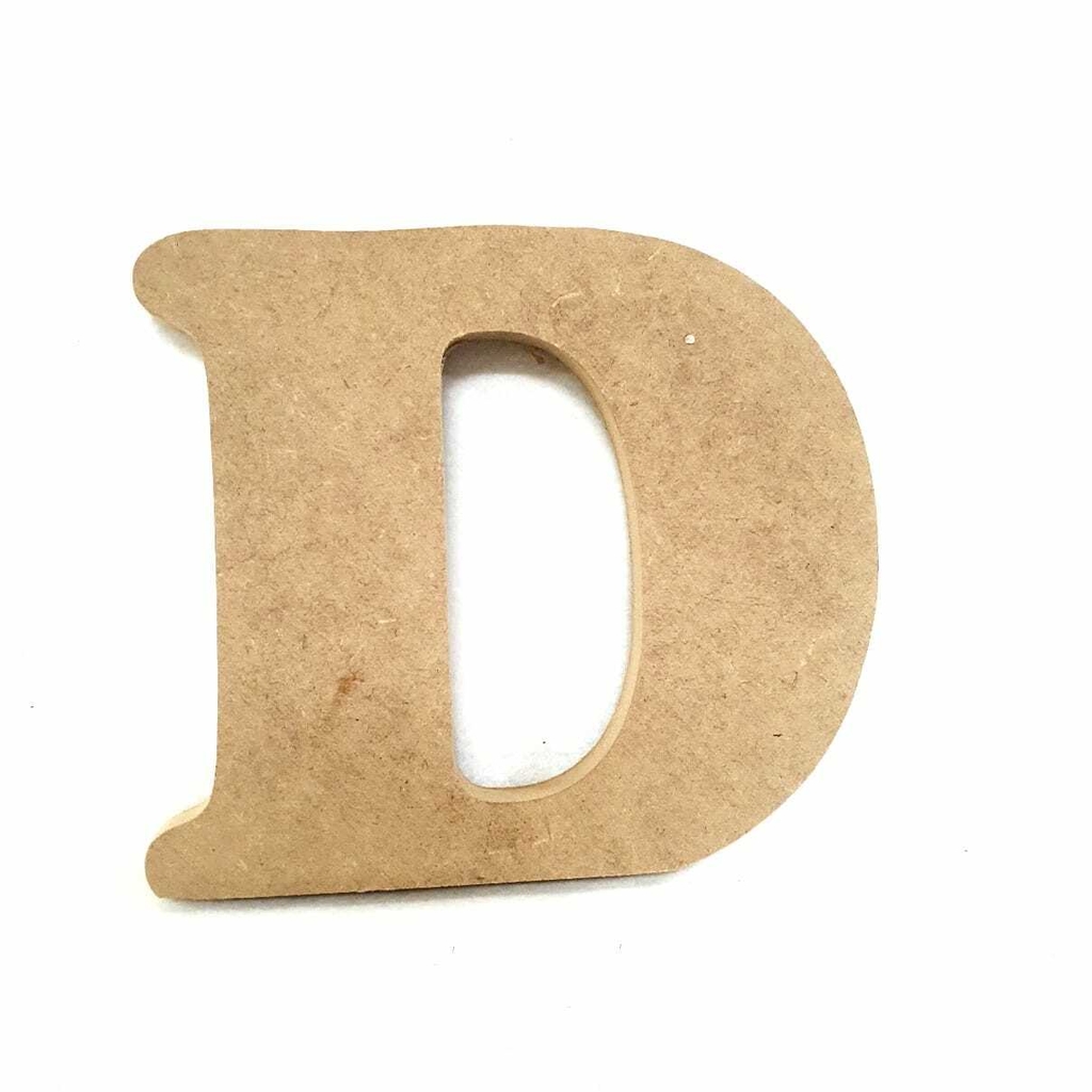 Letra de MDF 10 cm (espessura de 15 mm)