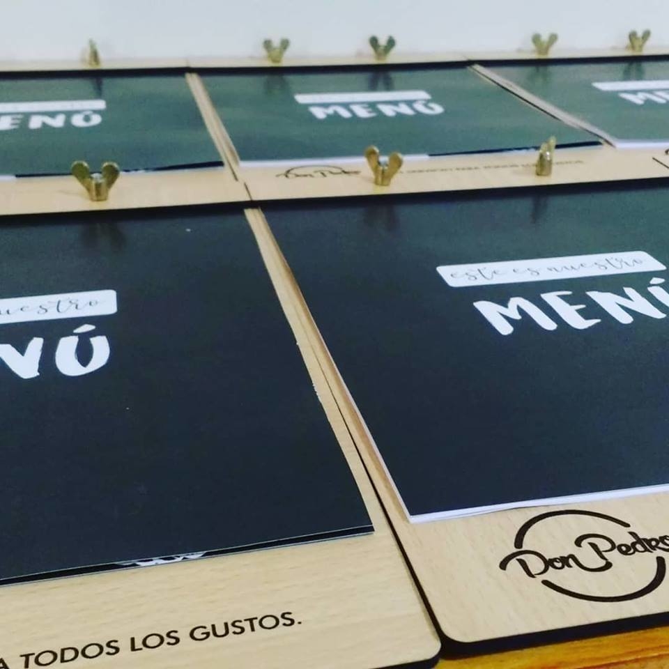 Tabla MENU / Anotador ( PERSONALIZADO) - Cortelá