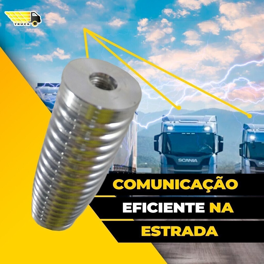 Base de Antena Para Auto em Alumínio