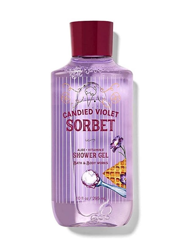 Candied Violet Sorbet Shower Gel - Bath and Body Works
