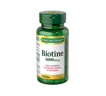 Biotina 5000 mcg - 100 cápsulas - Thati Beauty