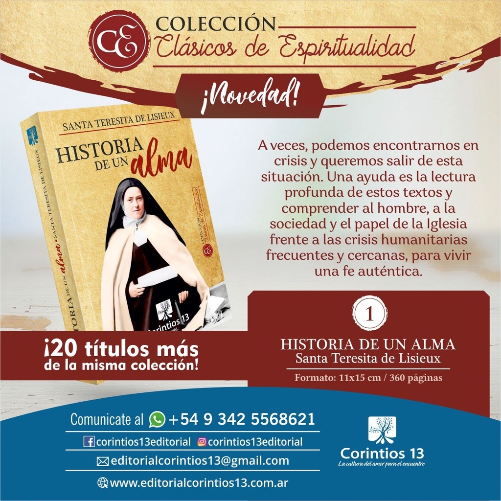 Historia de un Alma - Santa Teresita de Lisieux