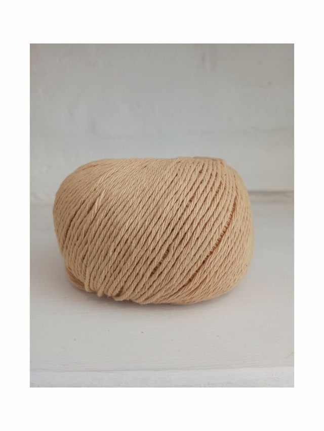 Hilo de Algodón 8/6 Beige - latiendita.hilos