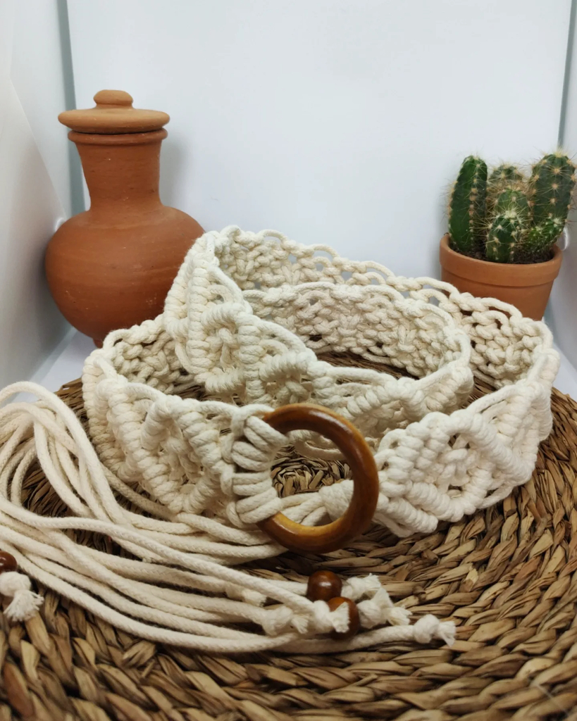 Cinto de Macramê - Comprar em Ilumina Macramê