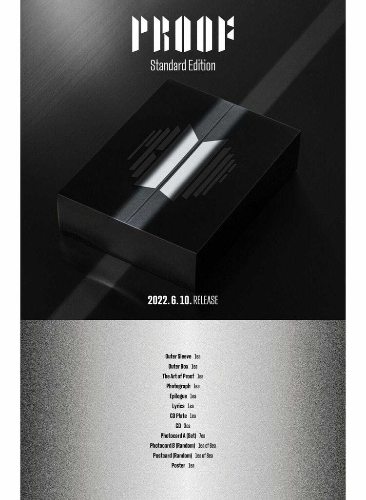 BTS - ALBUM PROOF OFICIAL COMPACT EDITION - HOPESCOLOR