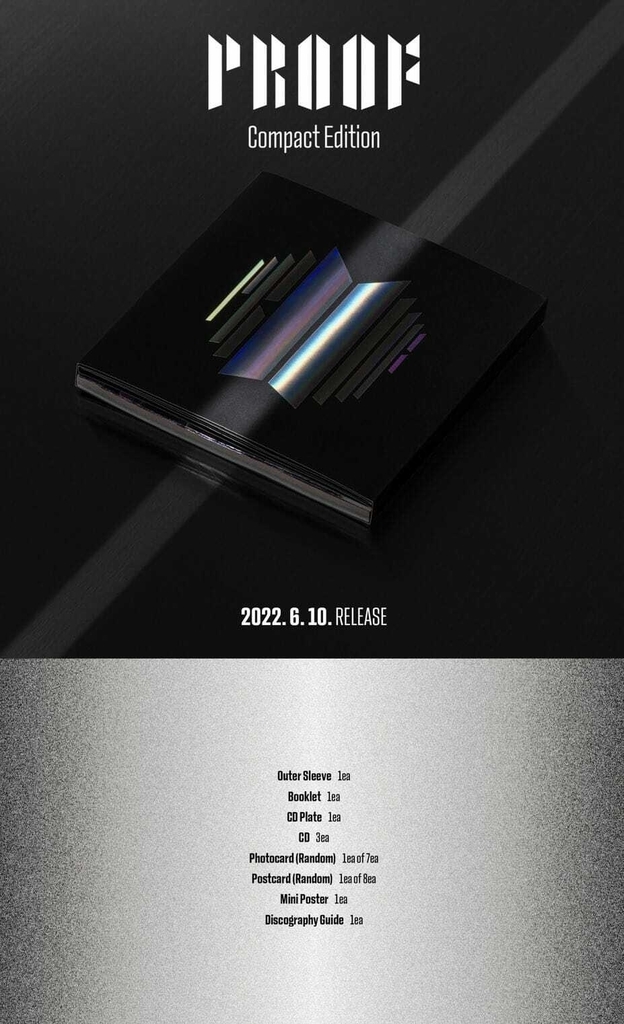 BTS - ALBUM PROOF OFICIAL COMPACT EDITION - HOPESCOLOR