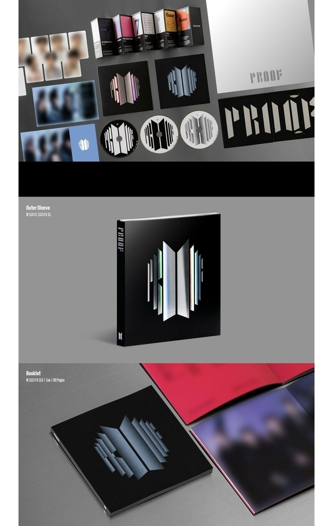 BTS - SET ALBUM PROOF OFICIAL - Comprar em HOPESCOLOR