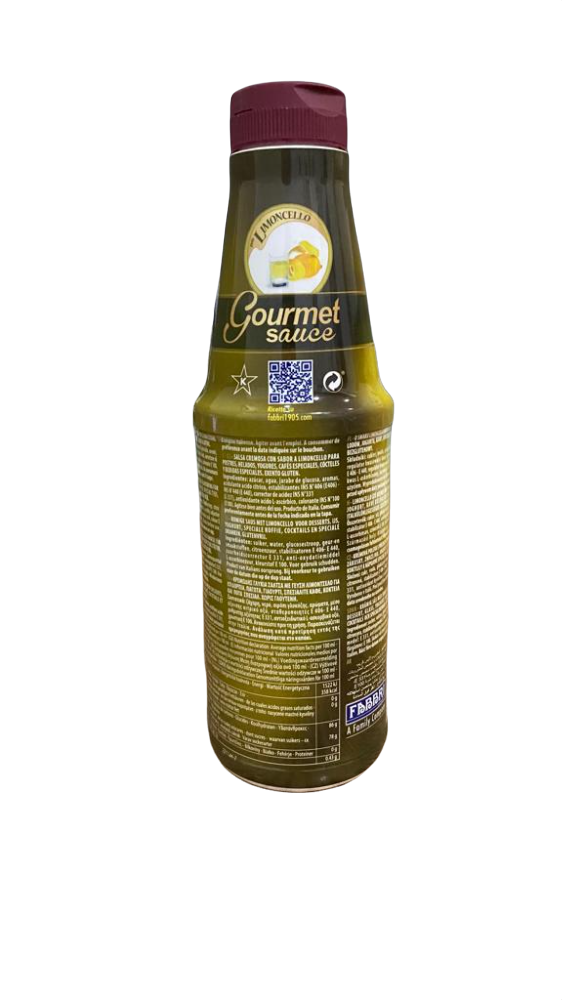 Salsa Gourmet Fabbri Sabor Limón .950g