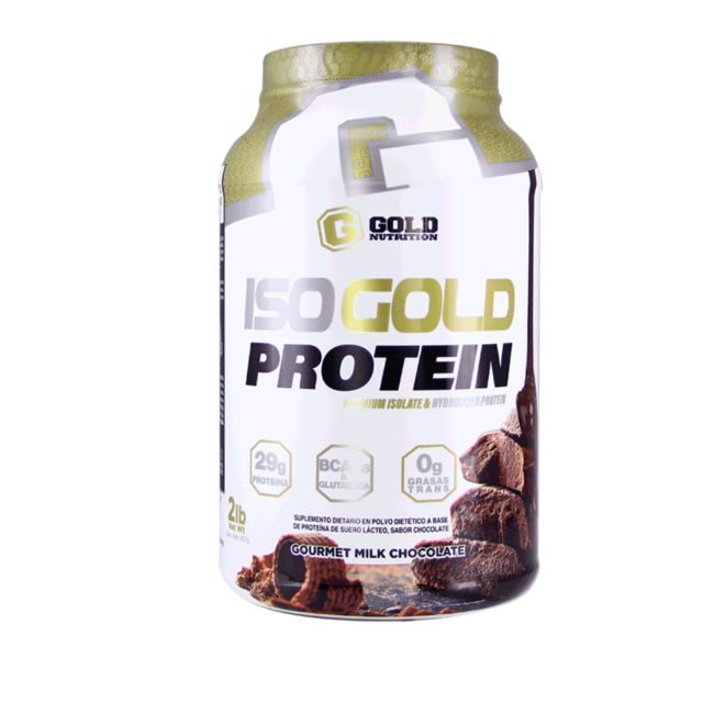 ISO GOLD PROTEIN HIDROLIZED 2 LBS - GOLD NUTRITION