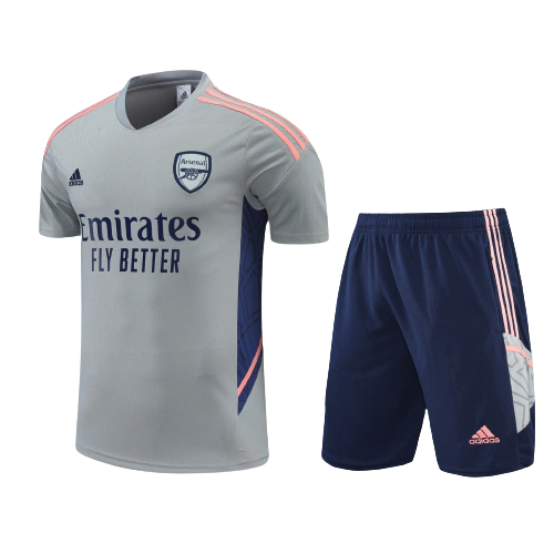 Kit de Treino Arsenal 2022 Masculino - Cinza