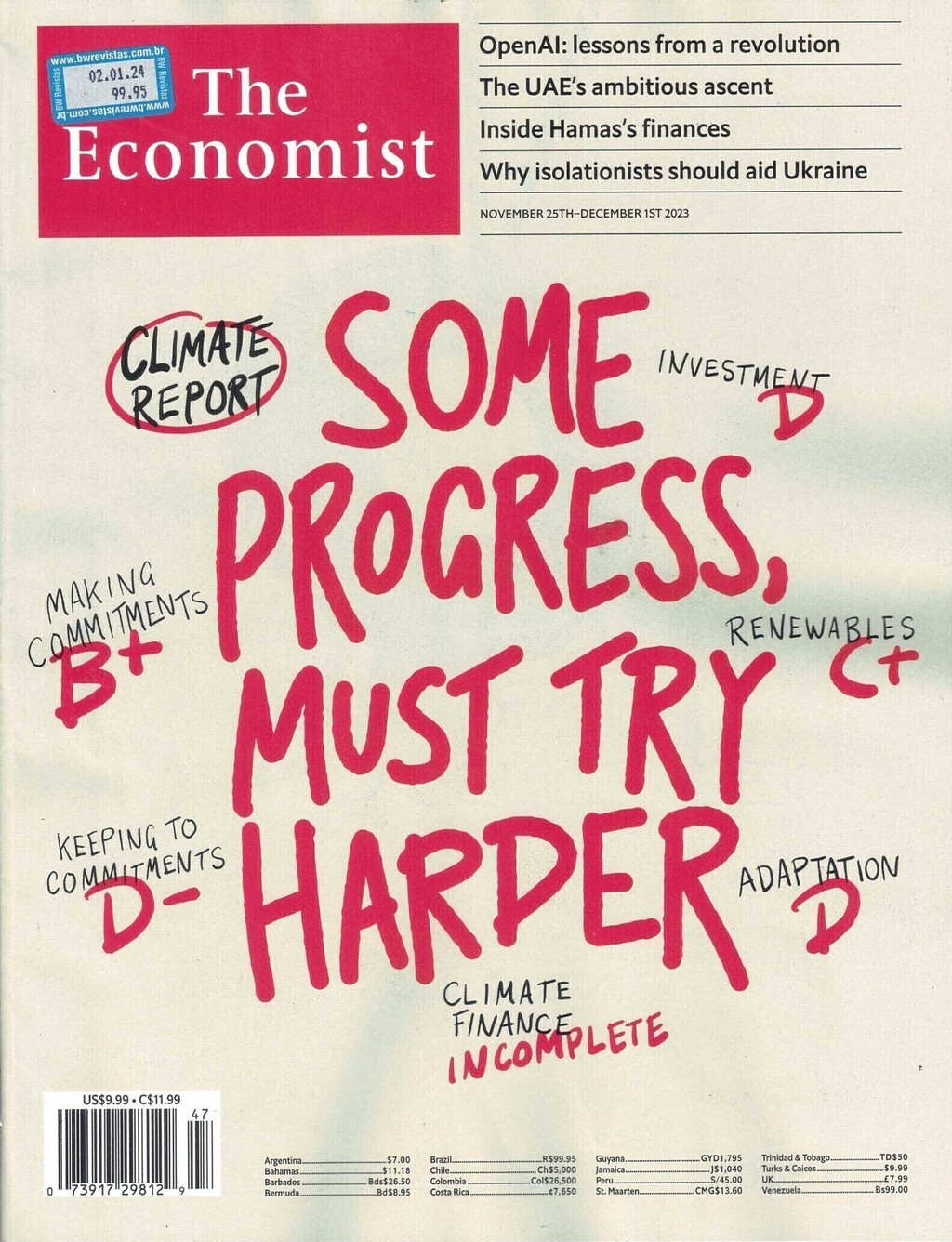 The Economist Nº 47 (2023) - Some Pregress Must Try Harder
