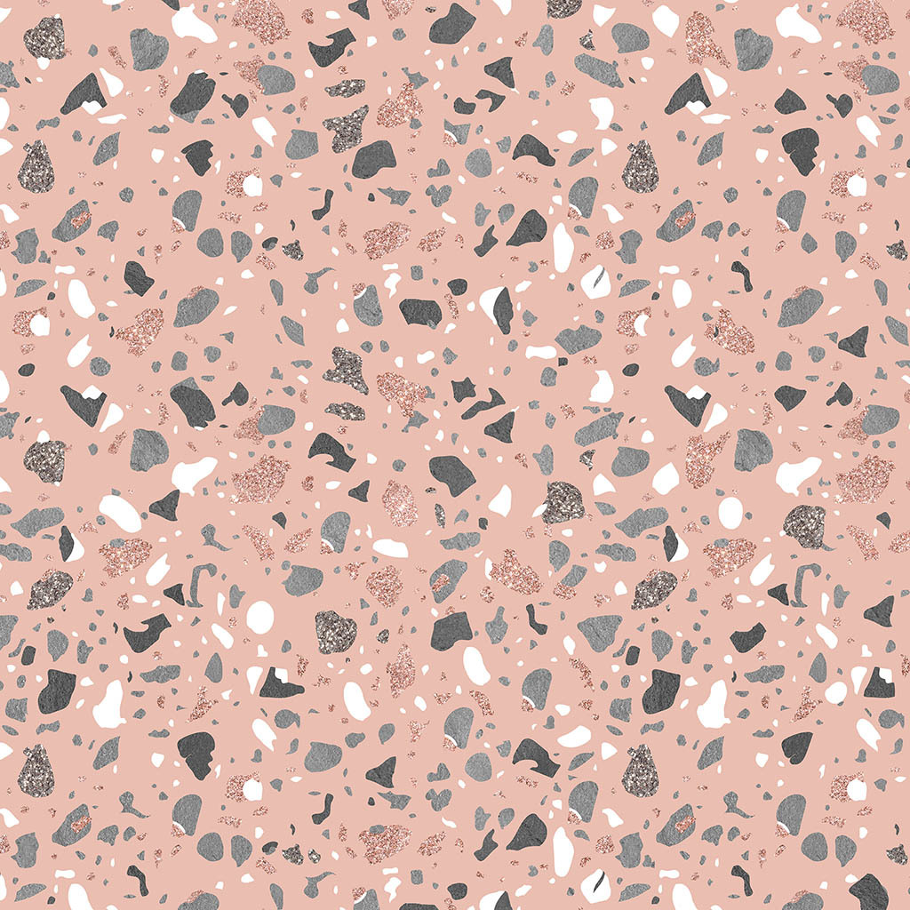 Papel de Parede Adesivo Granilite Rosa