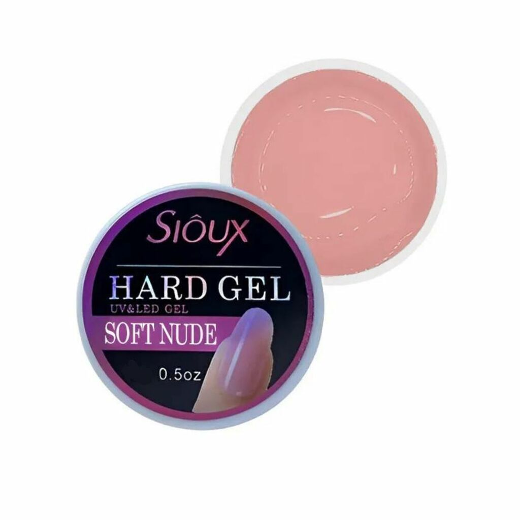 Hard Gel Soft Nude Siôux 60g - Planeta Unhas
