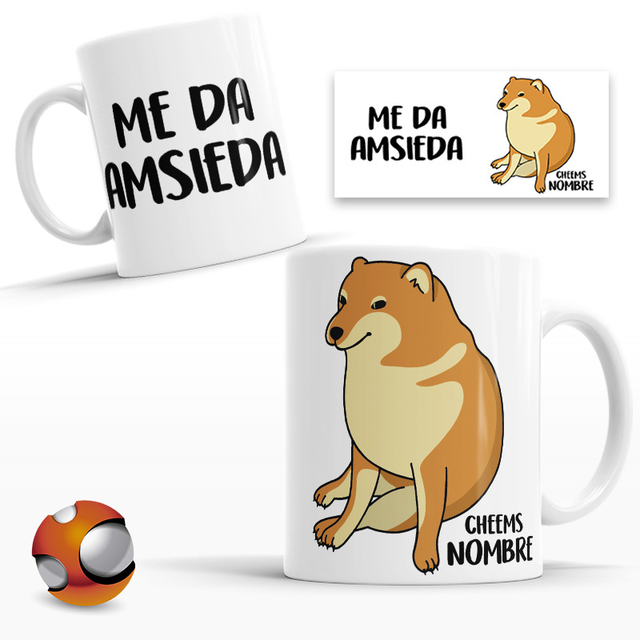 Taza Personalizada Cheems Amsieda 18